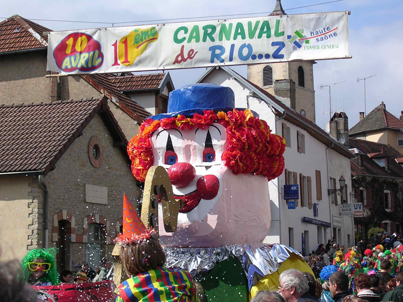 Rioz (70190) , Canton de Rioz, La Haute-Saône, La route des communes