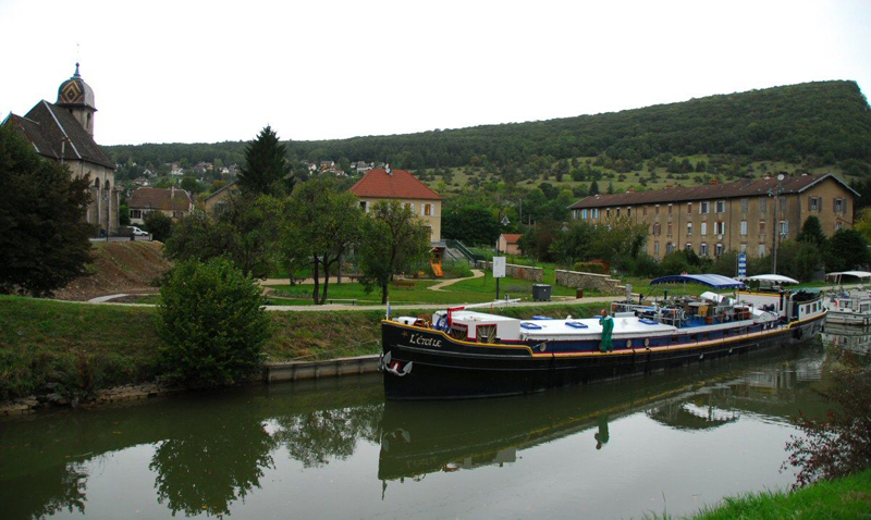 Deluz (25960) , Canton de Deluz, Le Doubs, La route des communes