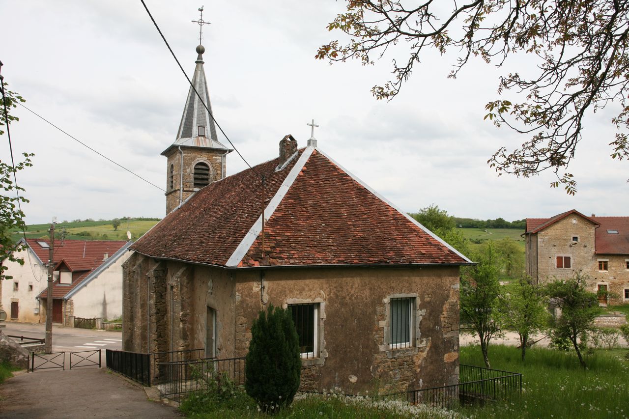 Franey (25170) , Canton de Franey, Le Doubs, La route des communes